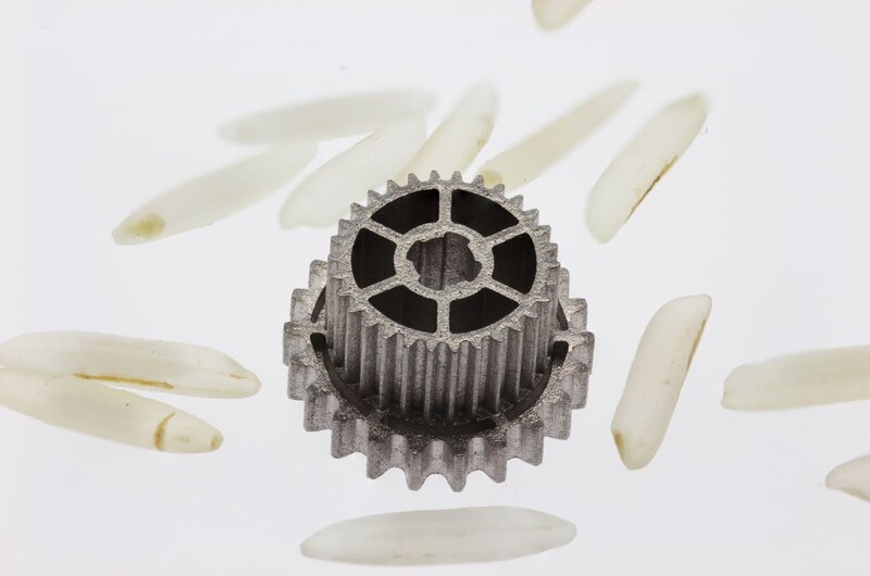 Metal 3D printing tiny gear teeth & other small part features